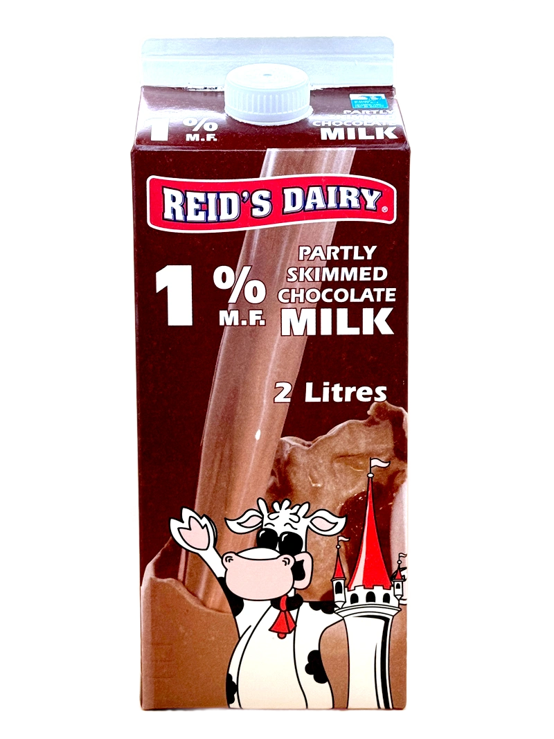 1% Chocolate Milk 2L | Reid’s Dairy
