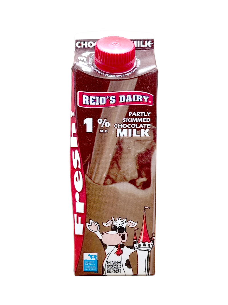 1% Chocolate Milk 473ml | Reid’s Dairy