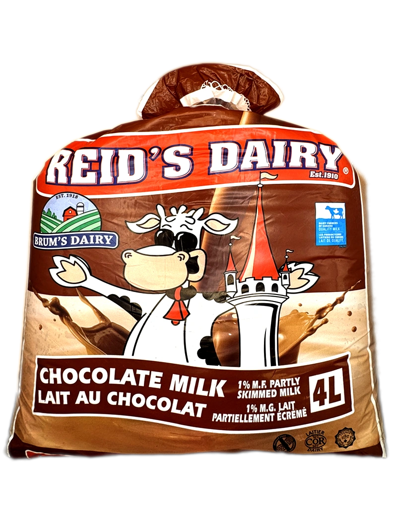 1% Chocolate Milk 4L | Reid’s Dairy