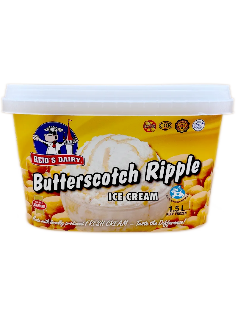 Butterscotch Ripple Ice Cream | Reid’s Dairy
