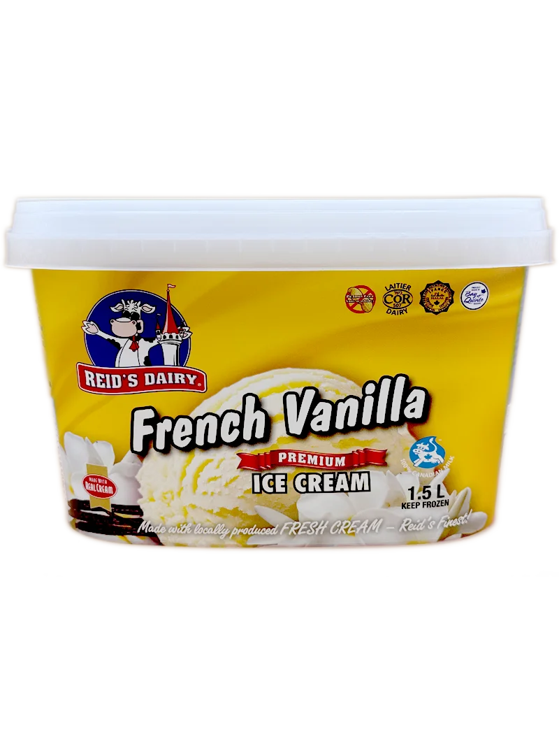 French Vanilla Ice Cream | Reid’s Dairy