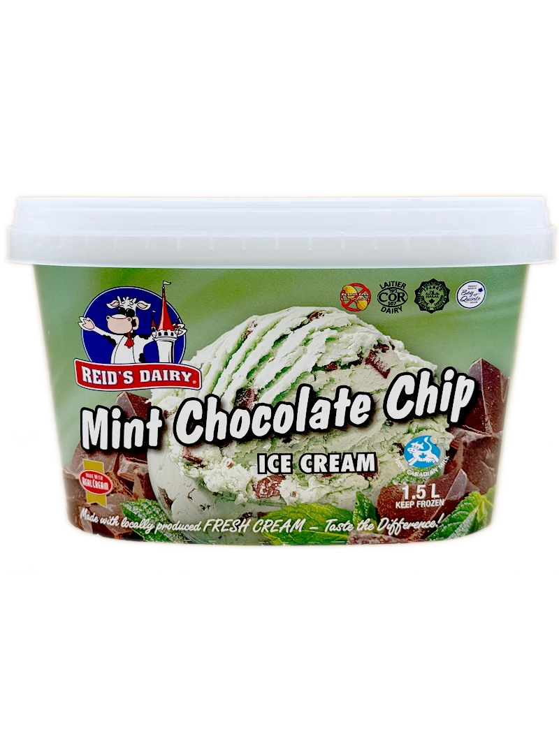 Mint Chocolate Chip Ice Cream | Reid’s Dairy