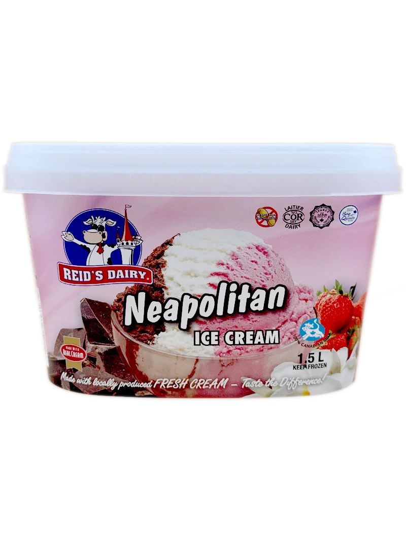 Neapolitan Ice Cream | Reid’s Dairy