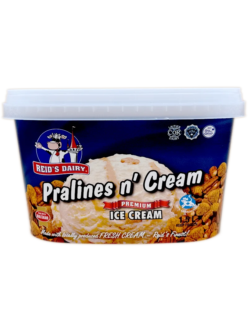 Pralines 'n Cream Ice Cream | Reid’s Dairy