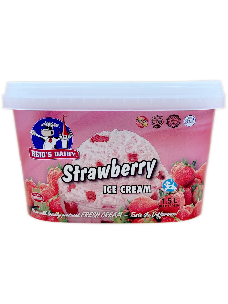 Strawberry Ice Cream | Reid’s Dairy